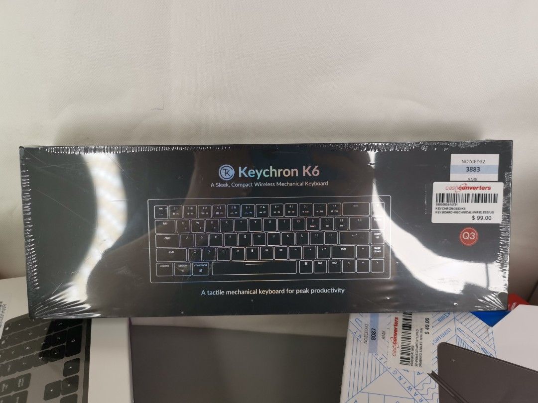 KEYCHRON K6 WIRELESS MECHANICAL KEYBOARD, Computers & Tech, Parts & Accessories, Computer ...
