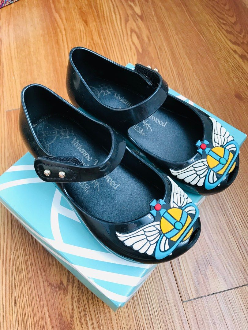 Kids Girl Mini Melissa shoe USA 9, Babies & Kids, Babies & Kids Fashion ...