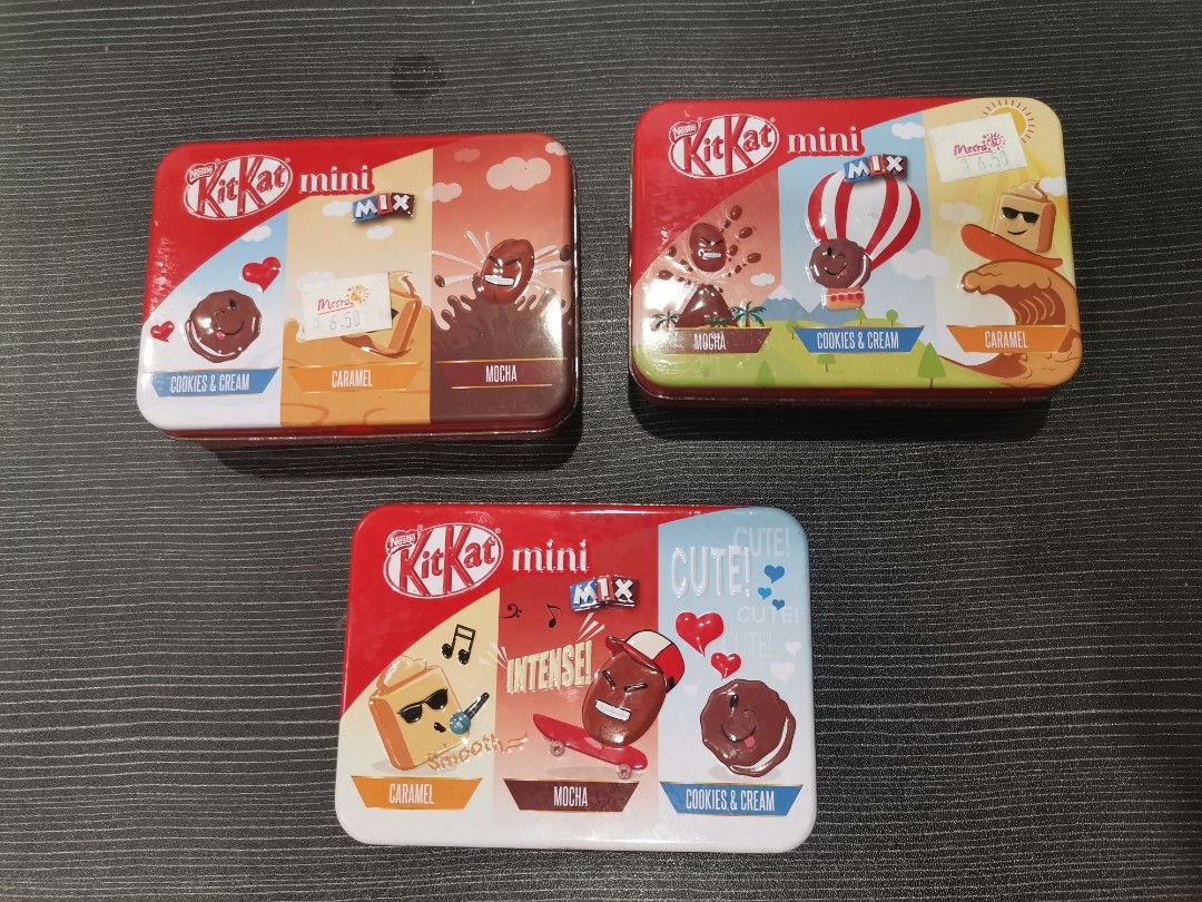 Kit kat tin mini 1 set, Hobbies & Toys, Collectibles & Memorabilia ...