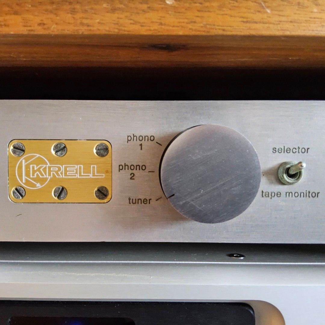 KRELL PAM-1 Preamplifier with MC and MM Phono and separate power supply ...