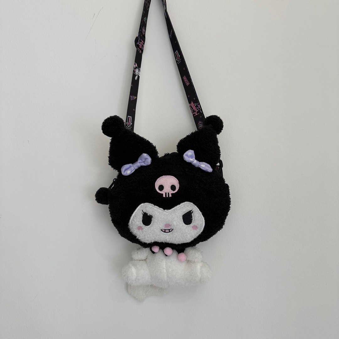 Kuromi sling bag w adjustable strap, Women's Fashion, Bags & Wallets ...