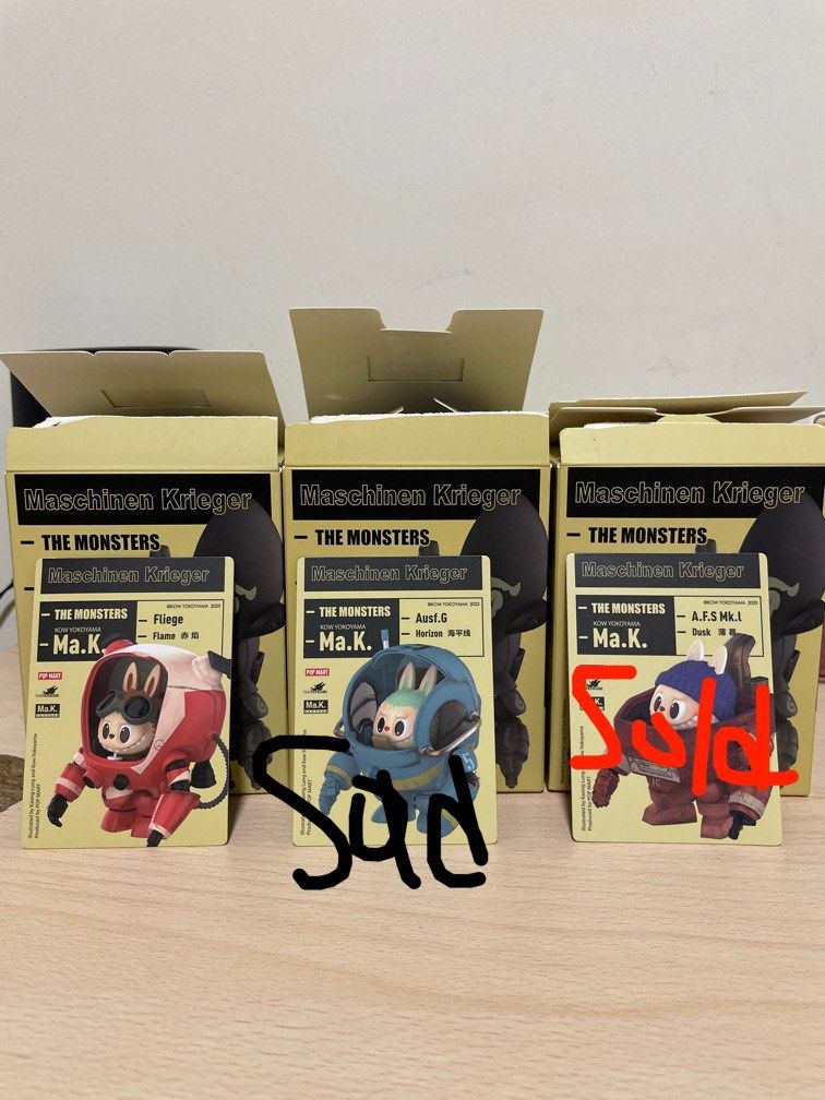 Labubu TheMak：Flame, Hobbies & Toys, Toys & Games on Carousell