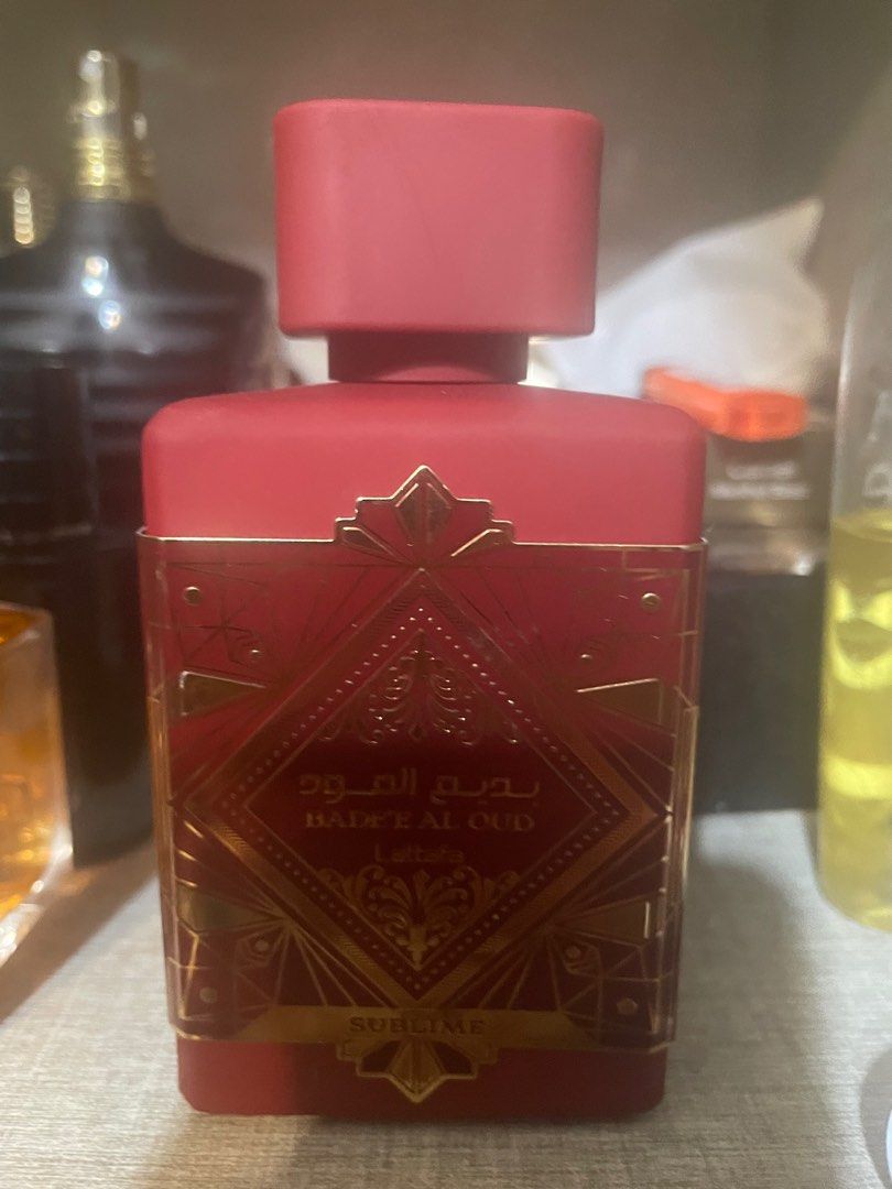 Lattafa Sublime Badee Al Oud, Beauty & Personal Care, Fragrance ...