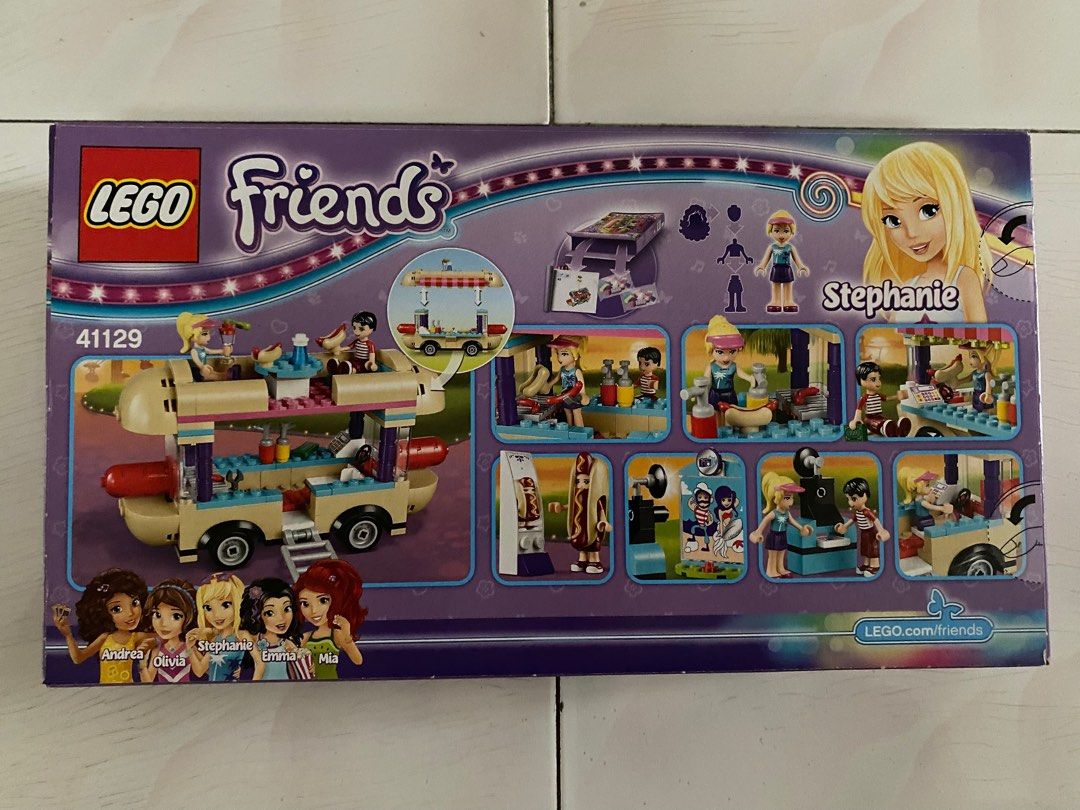 LEGO FRIEND 41129 - Amusement Park Hot Dog Van, Hobbies & Toys, Toys ...