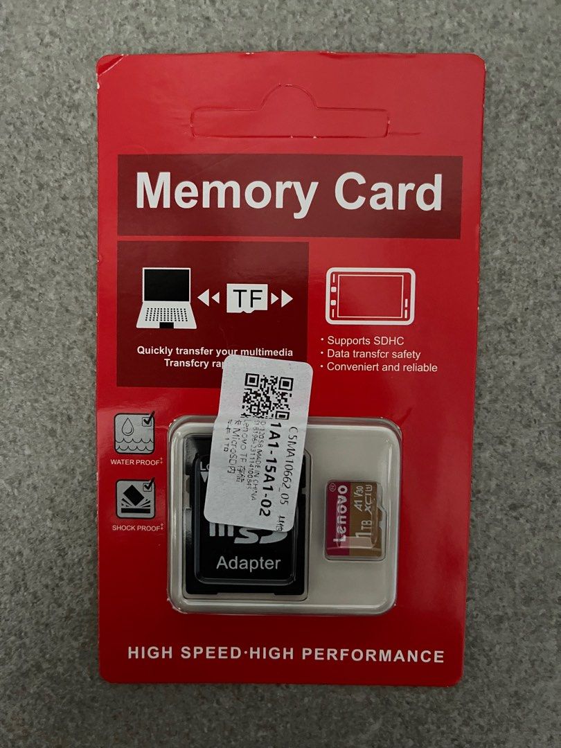 Lenovo Micro SD Cars 1Tb, Mobile Phones & Gadgets, Mobile & Gadget ...