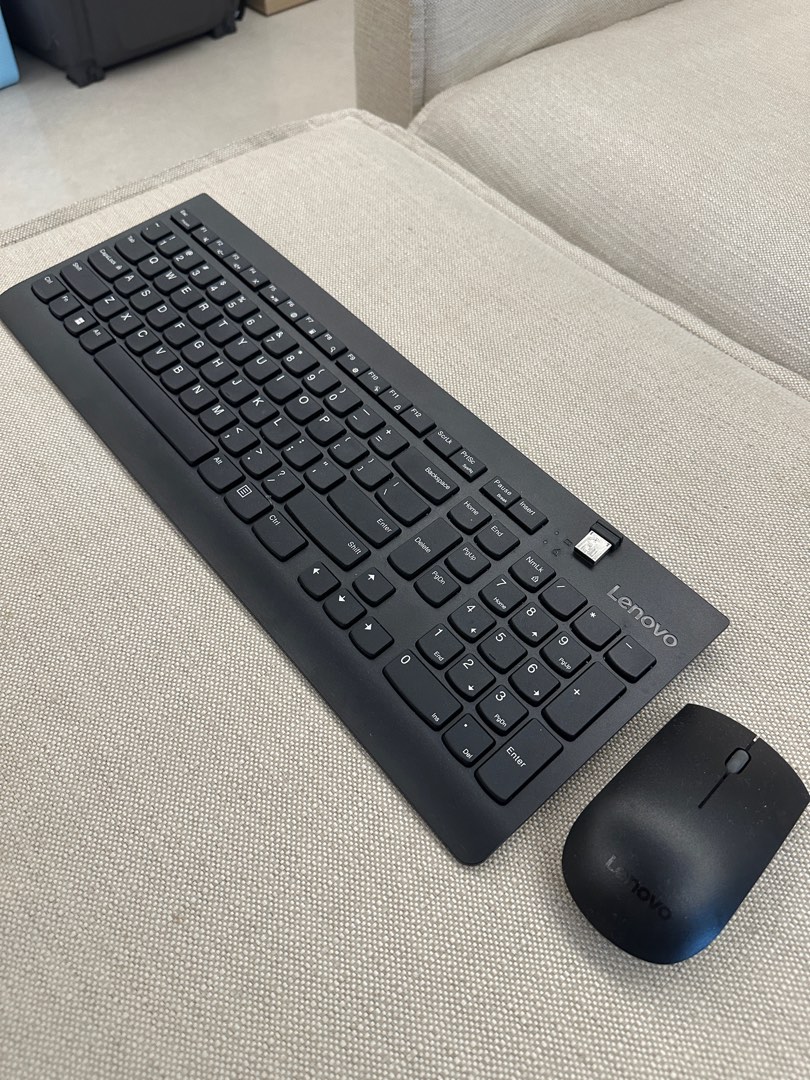 Lenovo wireless keyboard and mouse, Computers & Tech, Parts ...