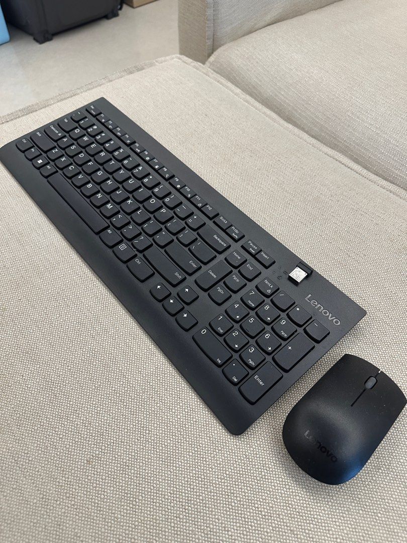 Lenovo wireless keyboard and mouse, Computers & Tech, Parts ...