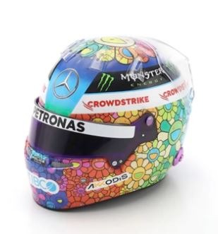 Lewis Hamilton Japan 2022 Mercedes SPARK 1:5 HELMET, Hobbies & Toys ...