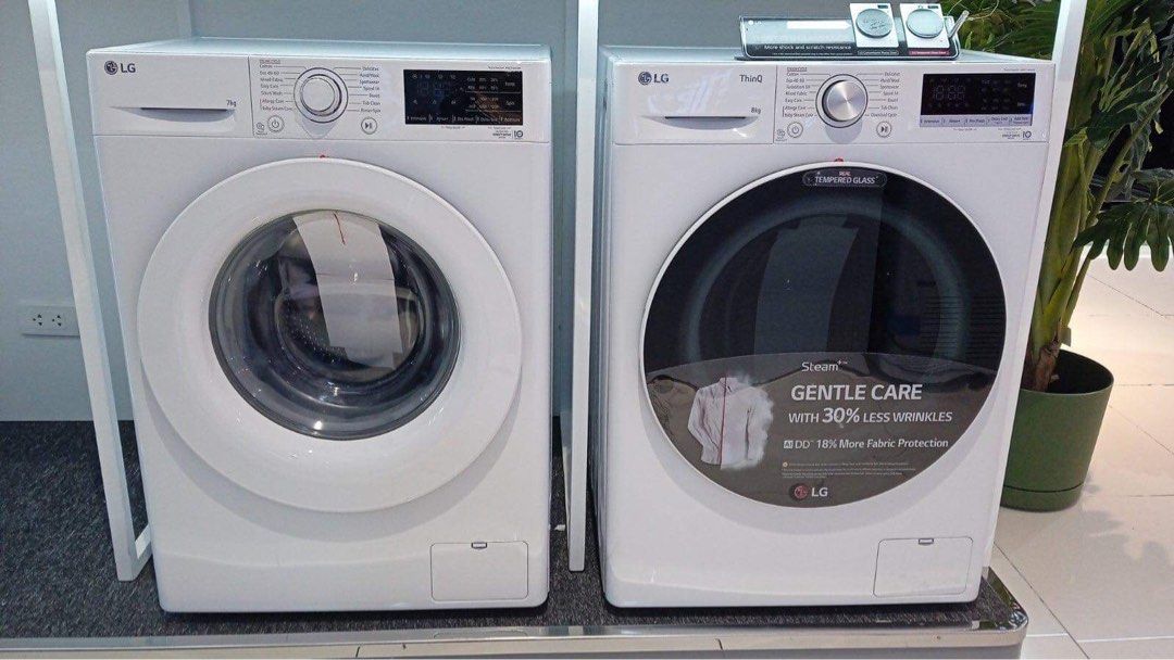 LG FRONT LOAD INVERTER WASHING MACHINE, TV & Home Appliances, Washing ...