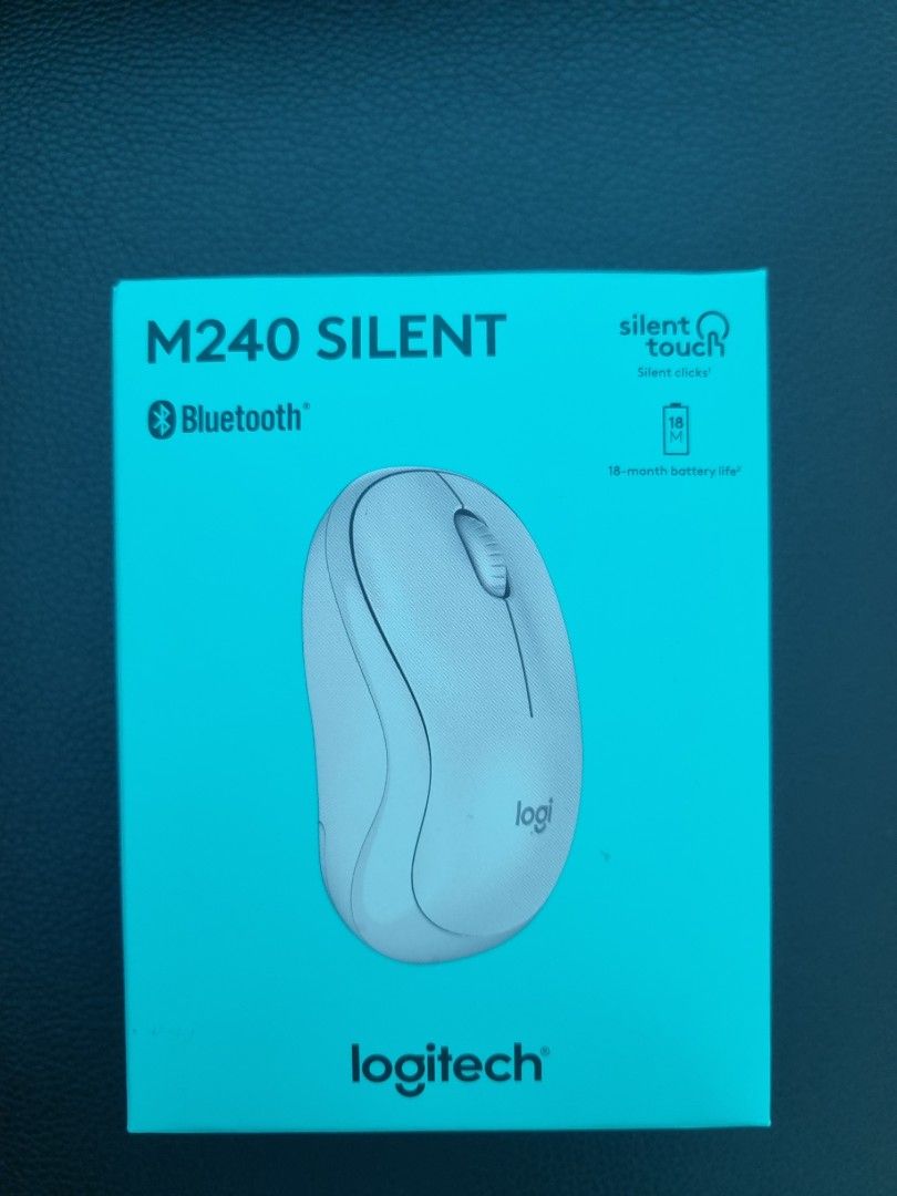 Logitech M240 silent pink Bluetooth mouse, Computers & Tech, Parts ...