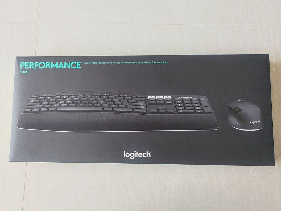 logitech performance mk850 wireless keyboard and mouse set, Computers & Tech, Parts ...