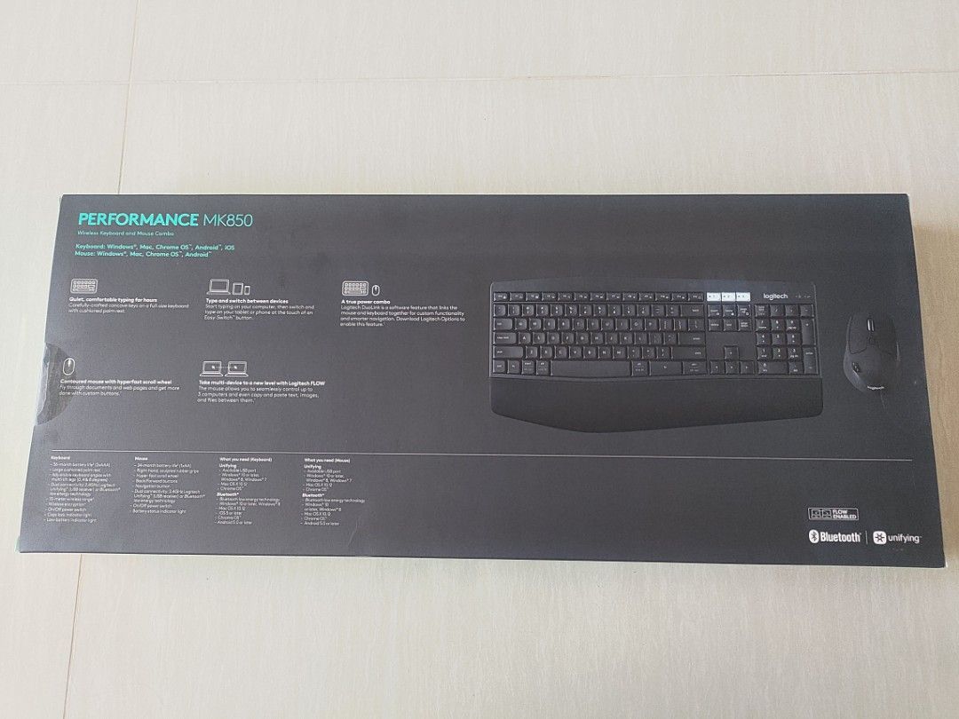 Logitech Performance Mk850 Wireless Keyboard And Mouse Set Computers And Tech Parts
