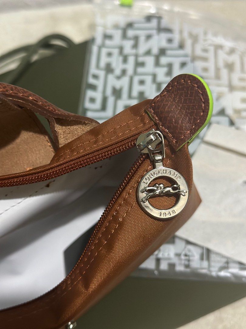 Longchamp Mini Pouch, Luxury, Bags & Wallets on Carousell