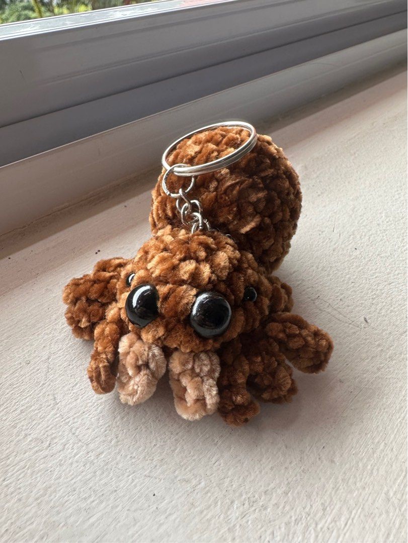 Lucas the Spider Keychain, Hobbies & Toys, Stationery & Craft, Handmade ...