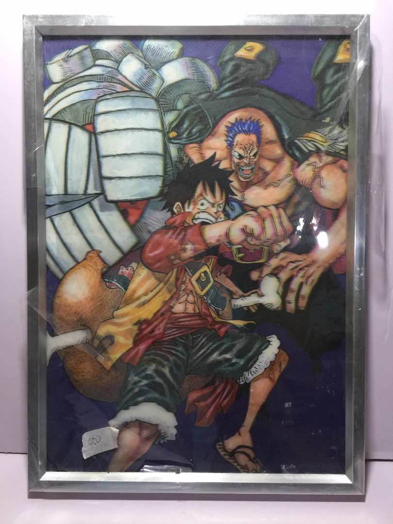 Luffy Film Z Picture 3D frame, Hobbies & Toys, Toys & Games on Carousell