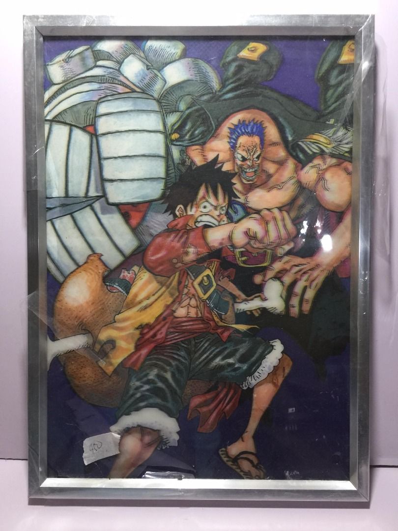 Luffy Film Z Picture 3D frame, Hobbies & Toys, Toys & Games on Carousell