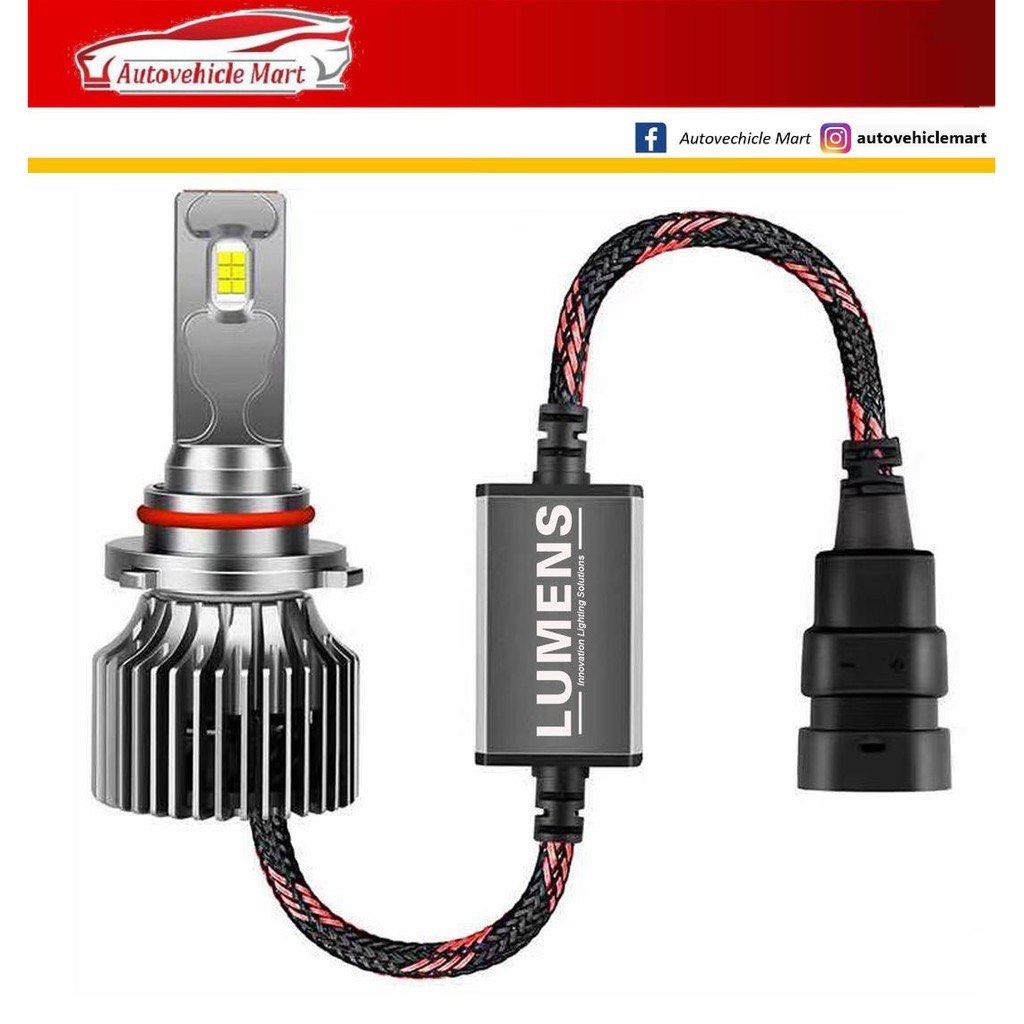 Lumens Car LED Headlight Headlamp Bulb Kit (Canada) 6500K 7200 lumes ...