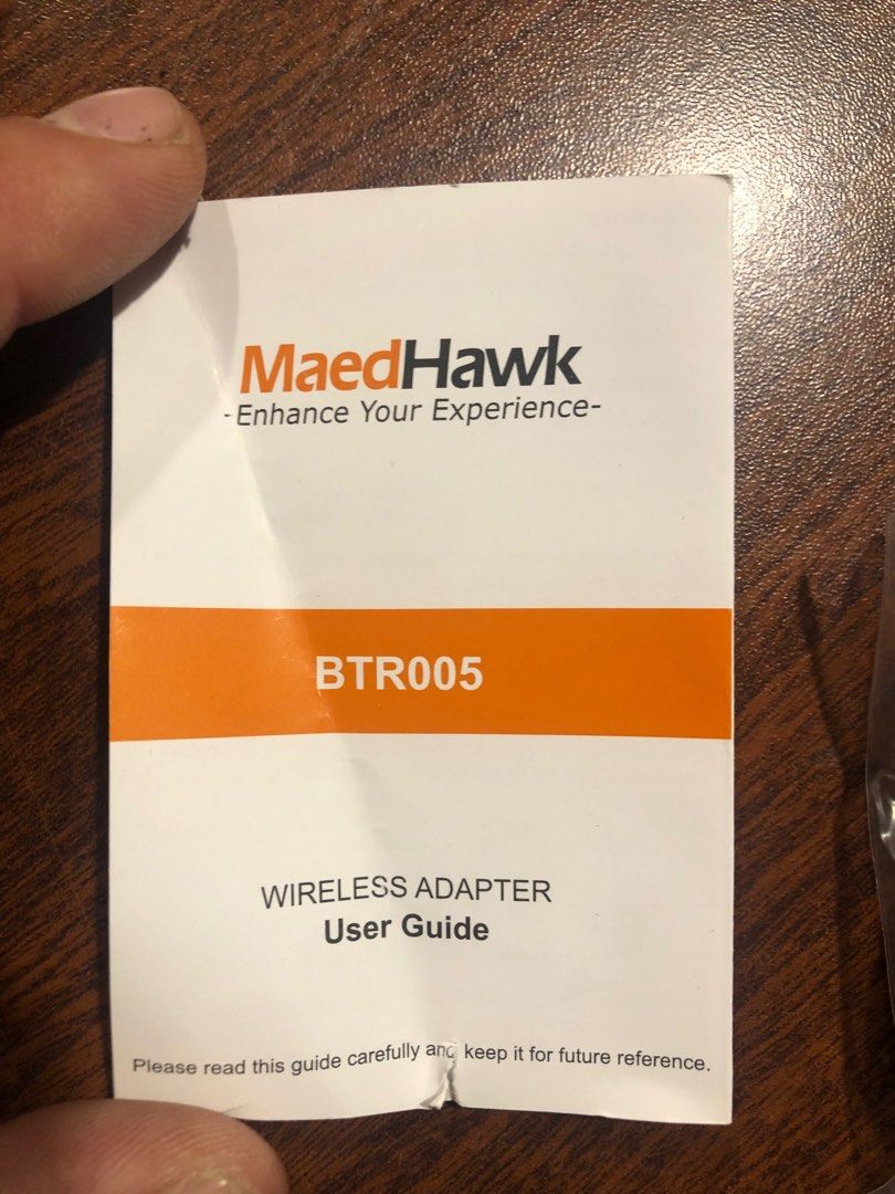 Maedhawk Bluetooth wireless audio receiver, Computers & Tech, Parts ...