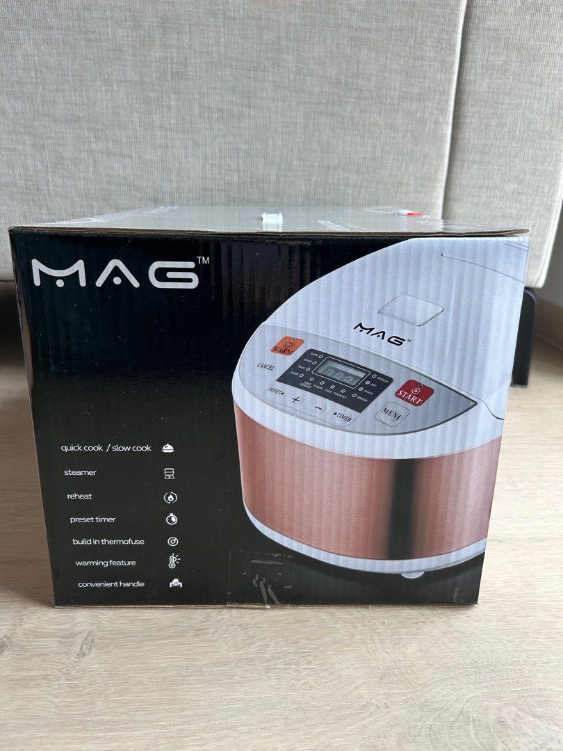 MAG multifunction rice cooker 1.5L, TV & Home Appliances, Kitchen ...