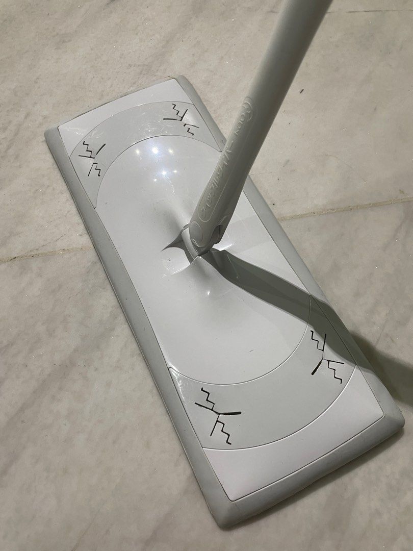 Magiclean Wiper Mop Stick (wet wipe mop), Furniture & Home Living ...