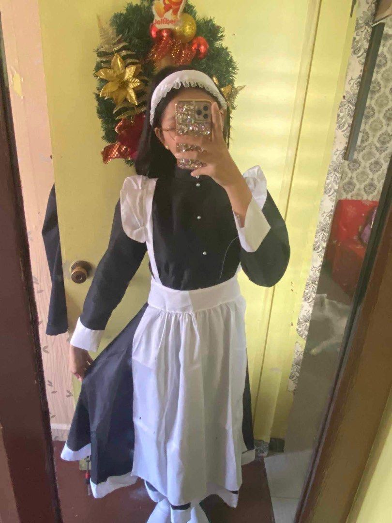 Maid outfit for cosplay, Women's Fashion, Dresses & Sets, Traditional ...