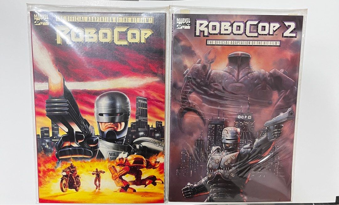 Marvel Comics Robocop 1990 issue #1 and #2 RARE COVER, Hobbies & Toys ...