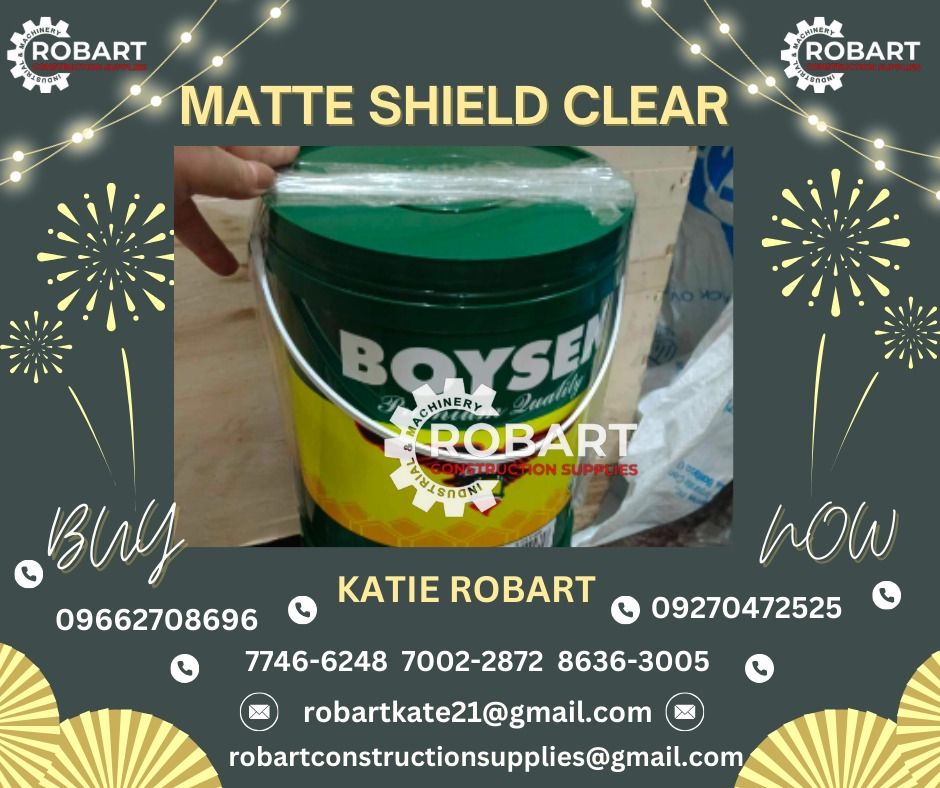 Matte Shield Clear, Commercial & Industrial, Construction Tools ...