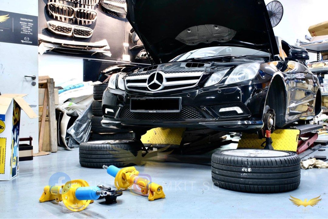 Mercedes Absorber & Brakes Replacement, Car Accessories, Accessories on ...