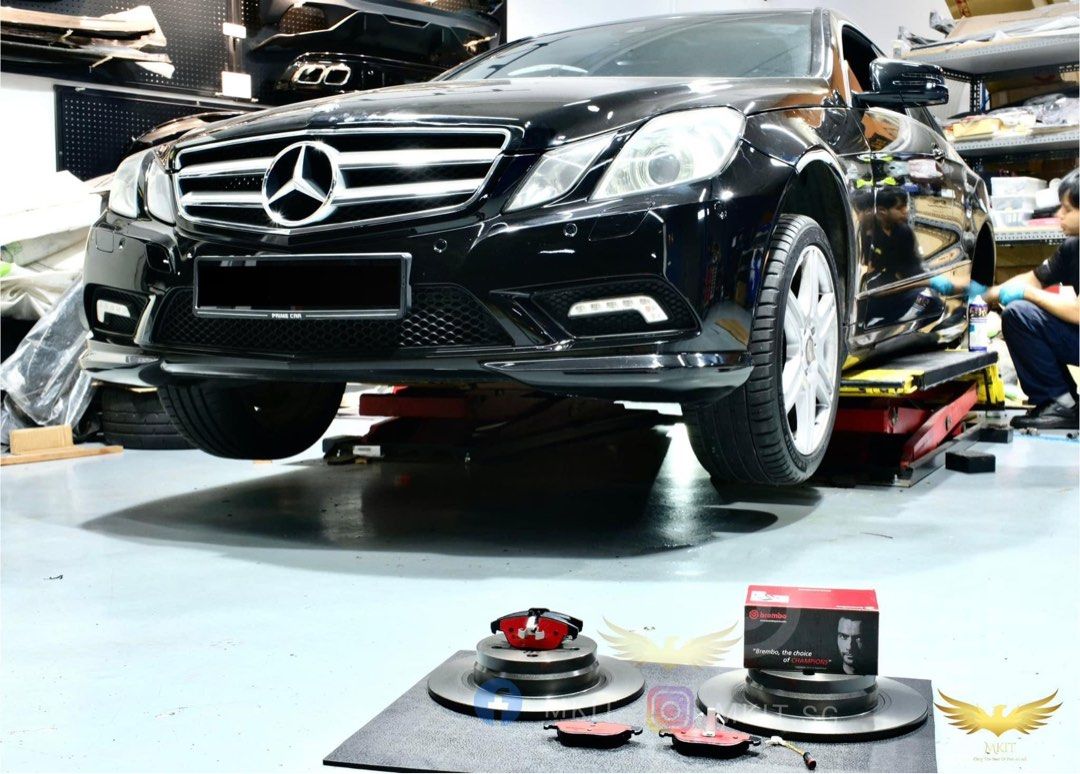 Mercedes Absorber & Brakes Replacement, Car Accessories, Accessories on ...
