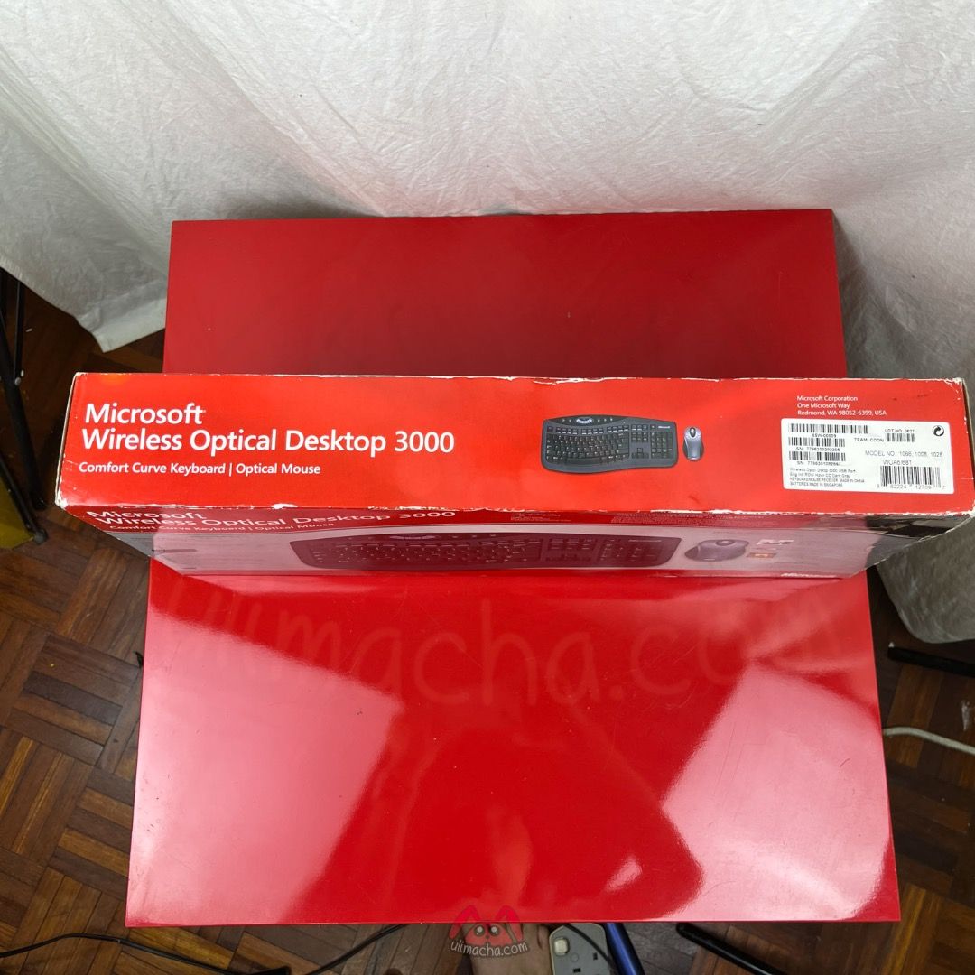 Microsoft Wireless Optical Desktop 3000 (Sealed), Computers & Tech ...