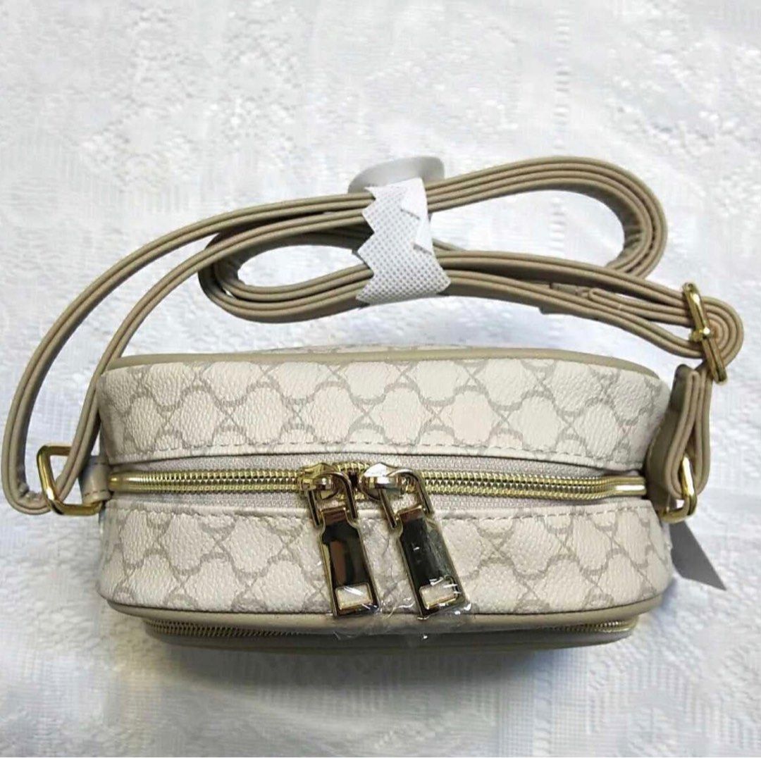 Miffy X Shimamura Macadam Pattern Crossbody Sling Bag, Hobbies & Toys ...