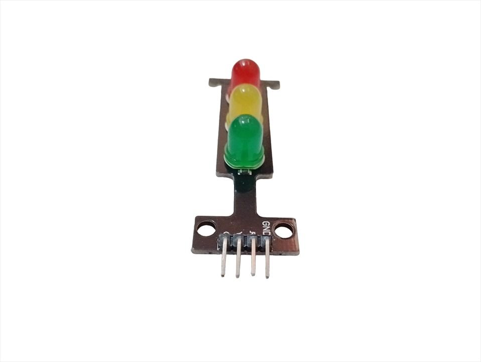 MINI LED TRAFFIC LIGHT MODULE, 5V 5mm 4-PIN, BEST FOR ARDUINO/ CREATIVE ...