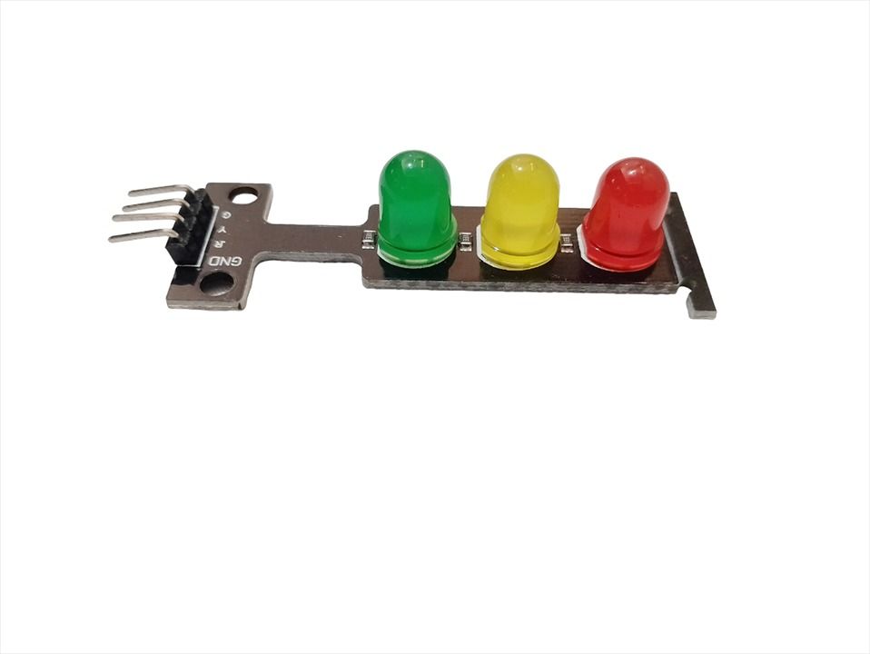 MINI LED TRAFFIC LIGHT MODULE, 5V 5mm 4-PIN, BEST FOR ARDUINO/ CREATIVE ...