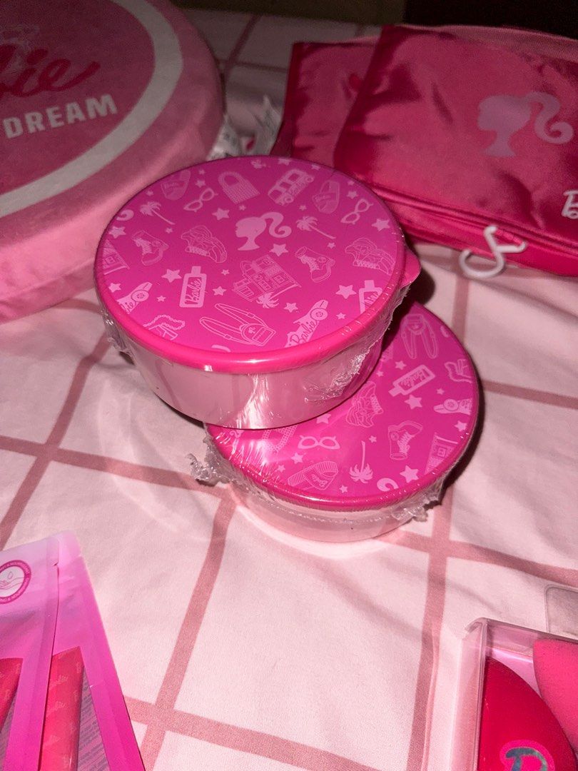 Miniso Barbie Food Storage Container Lunch Box, Furniture & Home Living ...