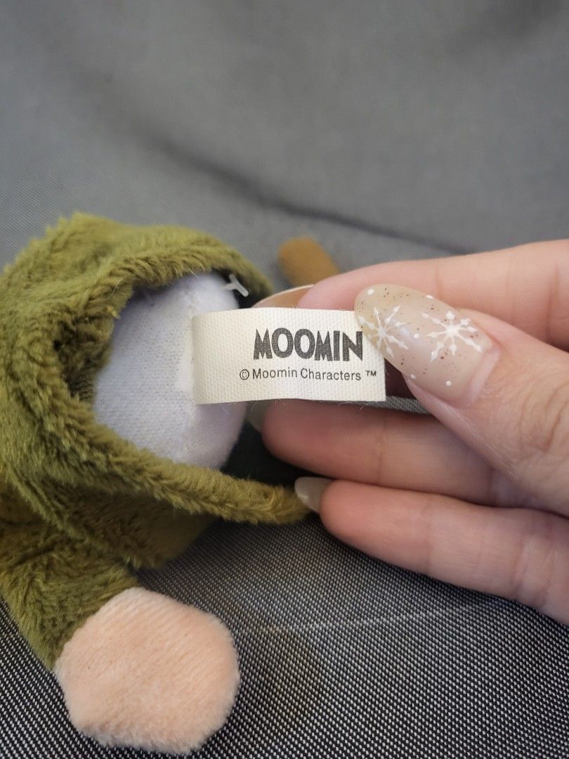 Moomin Snufkin Plushie Keychain, Hobbies & Toys, Toys & Games on Carousell