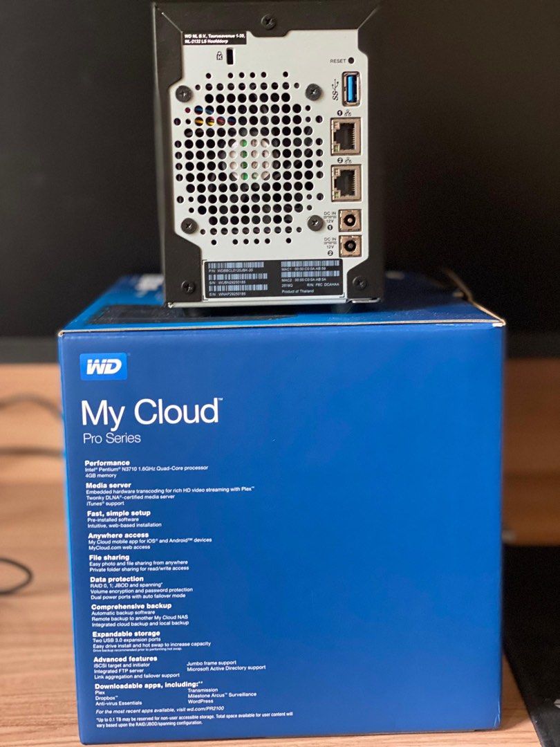 My Cloud Pro PR2100 12TB NAS (2-Bays), Computers & Tech, Parts & Accessories, Hard Disks ...