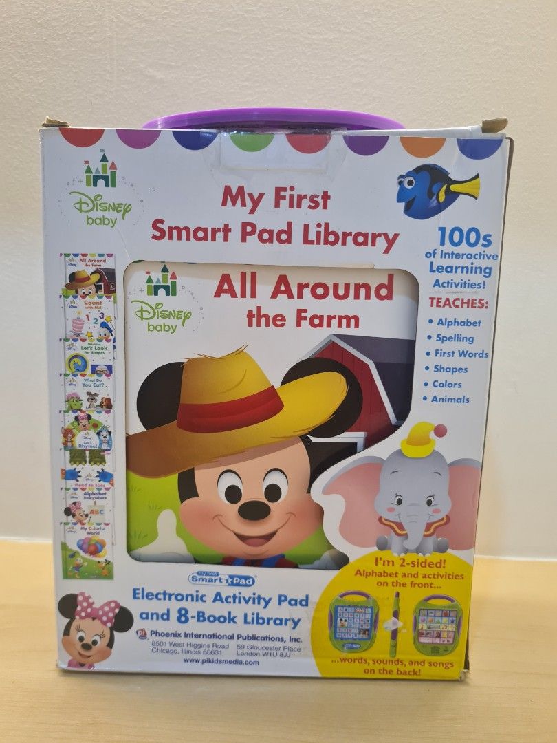My First Smart Pad Library Disney Baby, Hobbies & Toys, Toys & Games on ...