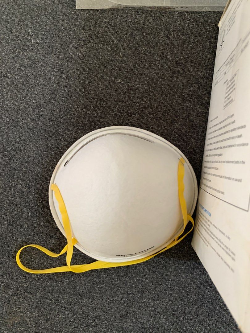N95 Respirator Mask free Face Shield, Health & Nutrition, Face Masks ...