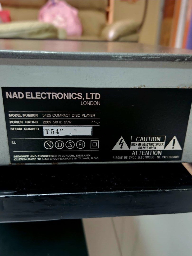 NAD 5425 CD Player, Audio, Other Audio Equipment on Carousell
