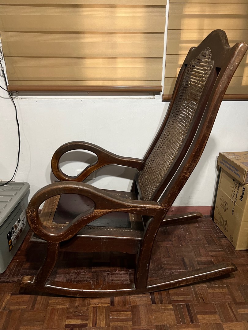 Narra Rocking Chair, Furniture & Home Living, Furniture, Chairs on ...