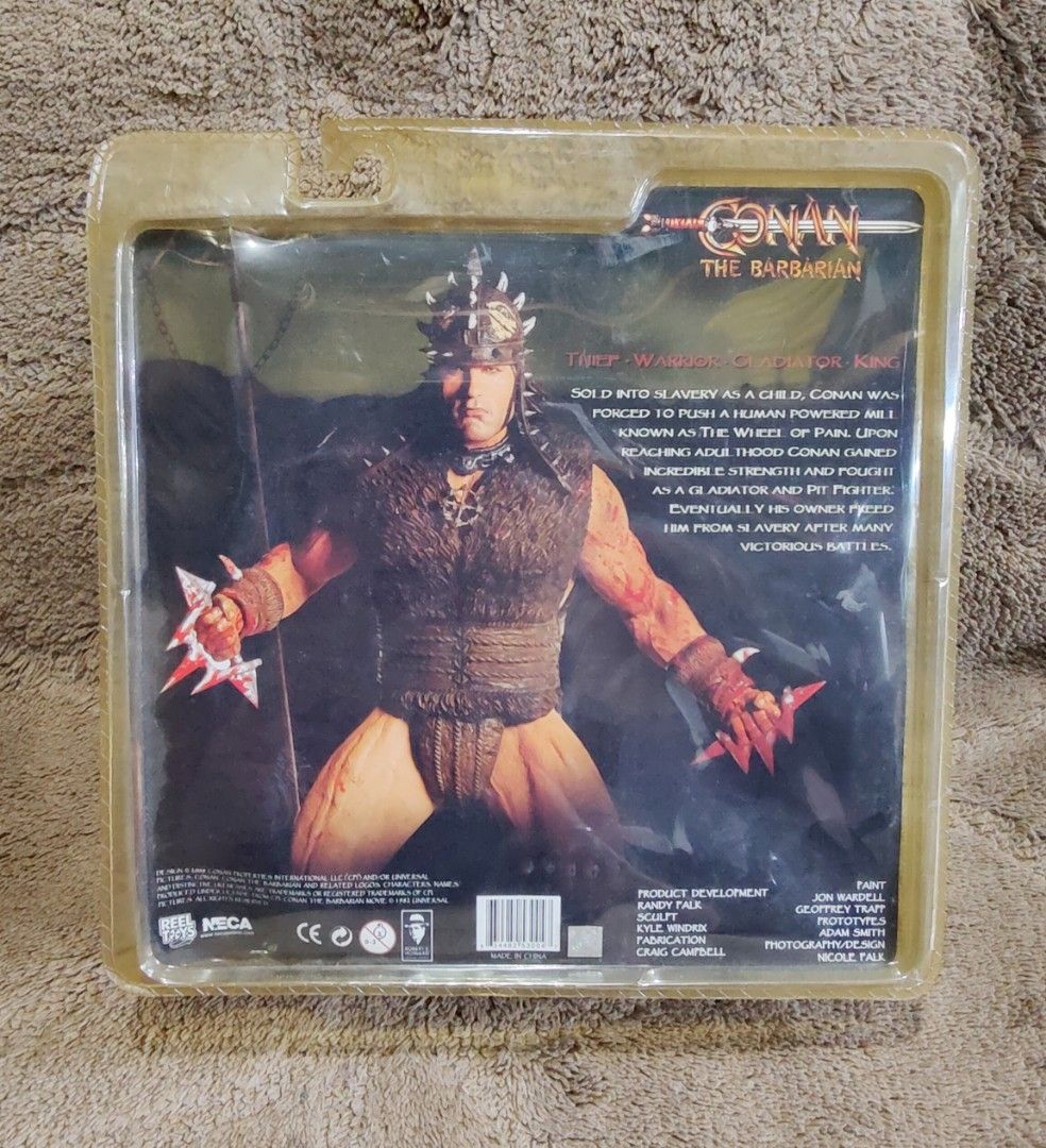 Neca Conan The Barbarian Series 2 - Pit Fighter Conan, Hobbies & Toys ...
