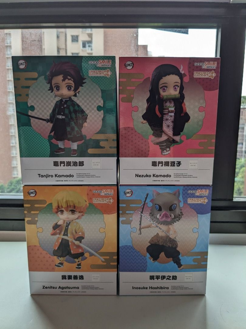 Nendoroid Doll Tanjiro Kamado Nezuko Kamado Zenitsu Agatsuma Inosuke ...
