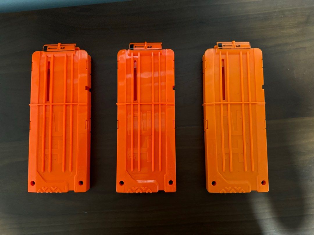 Nerf bullet clips / magazines, Hobbies & Toys, Toys & Games on Carousell
