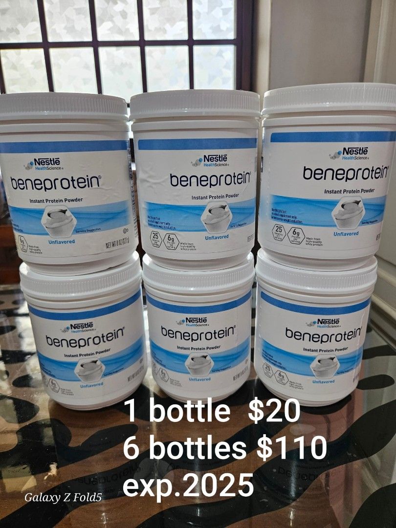 Nestle Beneprotein Instant Protein Powder, Health & Nutrition, Health ...