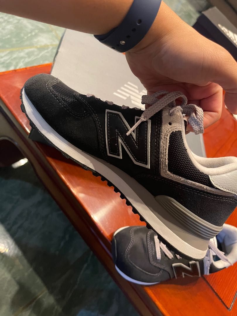 New Balance 574 Classic -Black, Women's Fashion, Footwear, Sneakers on ...