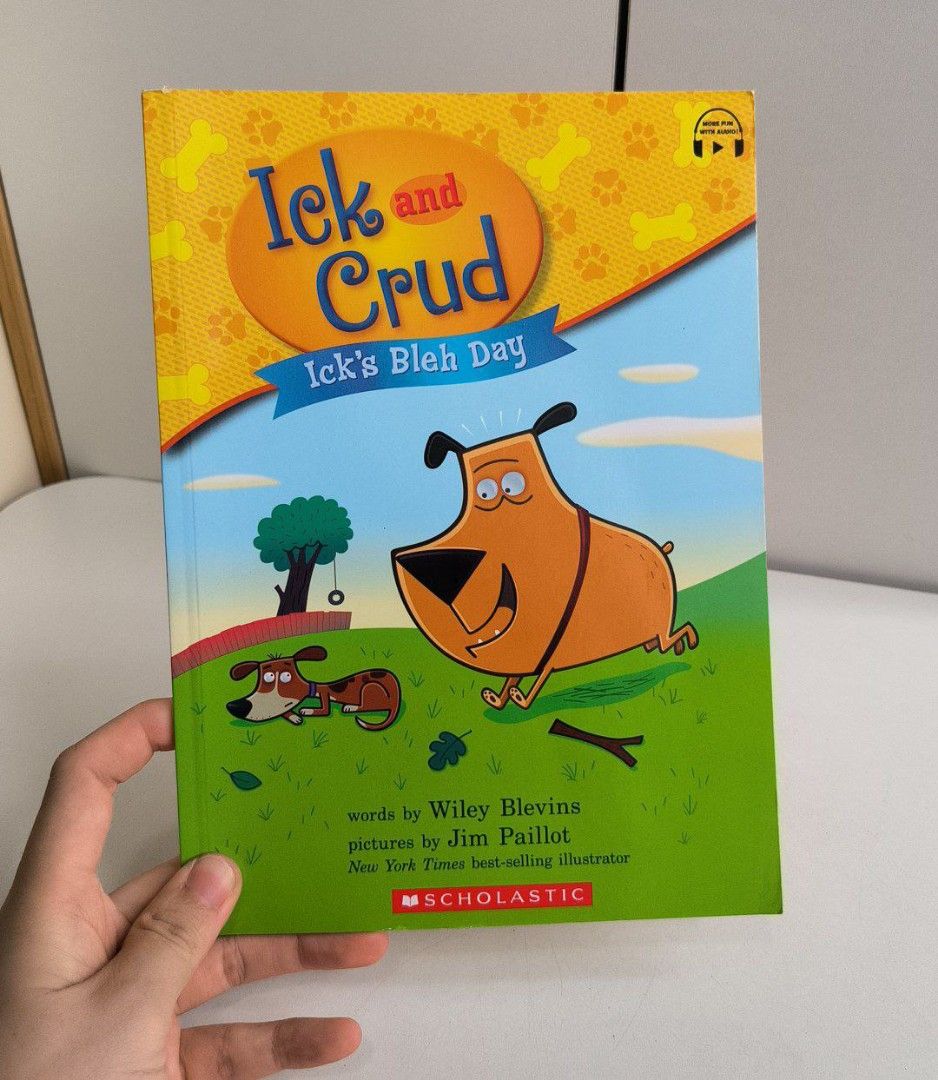 New item Scholastic Ick's Bleh day Large print, Hobbies & Toys, Books ...