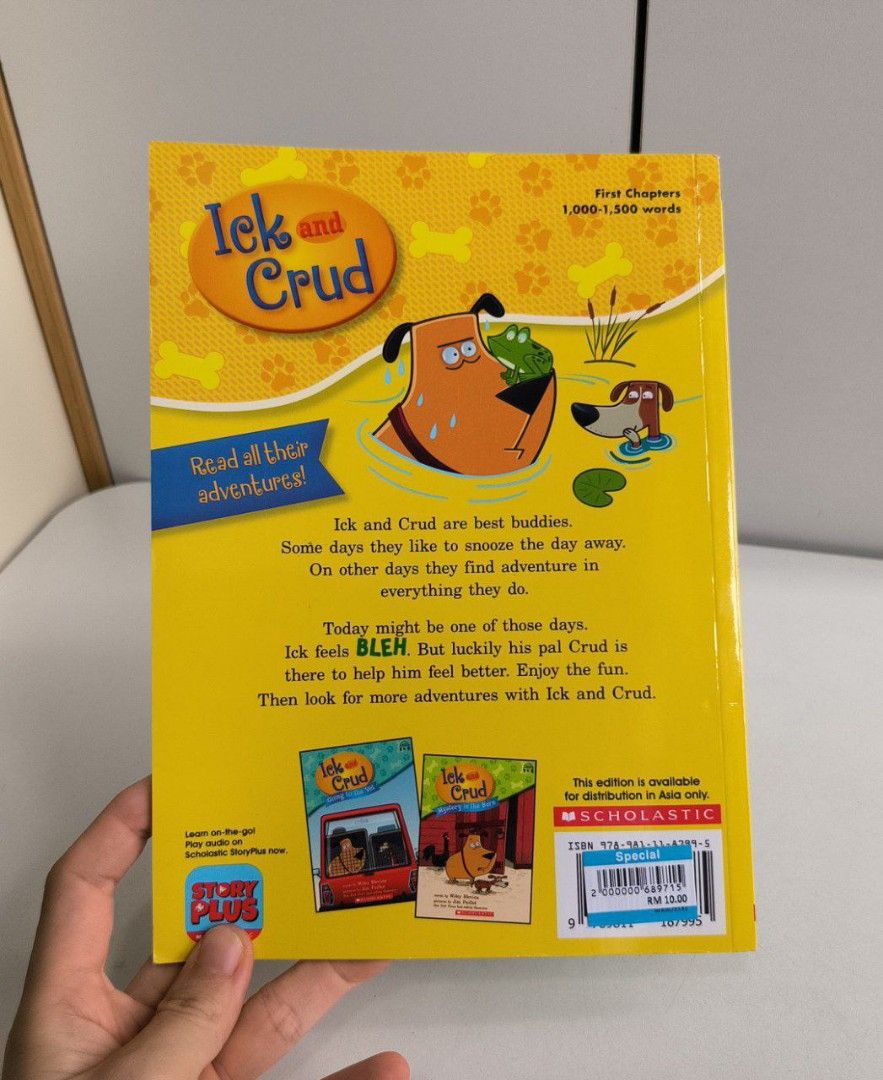 New item Scholastic Ick's Bleh day Large print, Hobbies & Toys, Books ...