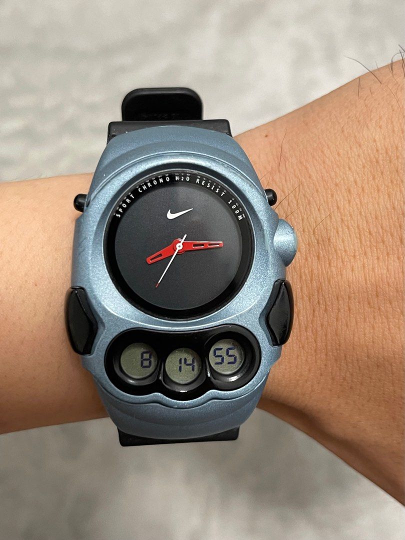 Nike Triax Steelhead Flathead Watch RARE!!!, Men's Fashion, Watches ...