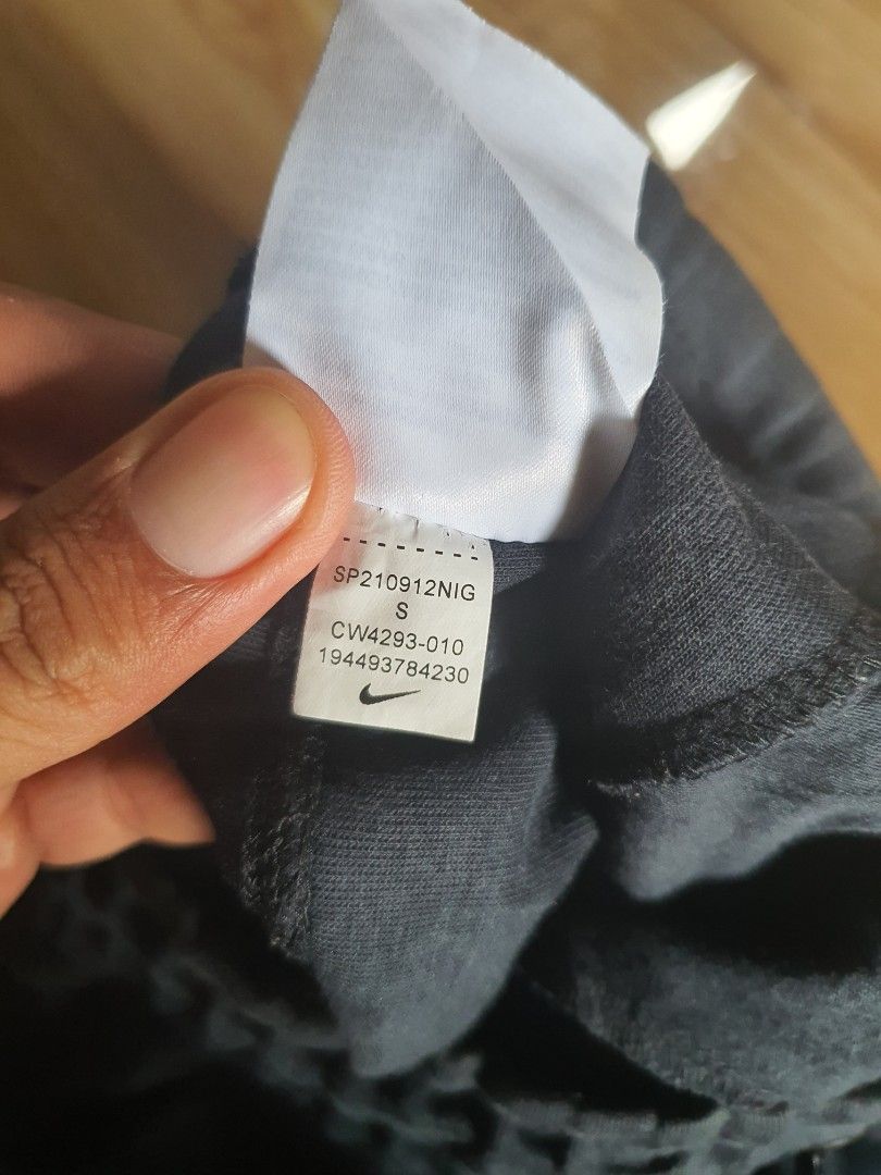 Nike TF jogger Black tag, Men's Fashion, Bottoms, Joggers on Carousell