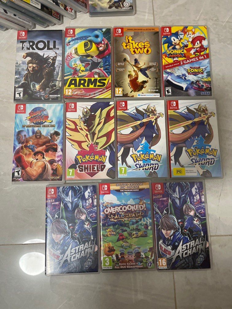 Nintendo switch/lite games - Troll and I ARMS nintendo switch It Takes ...